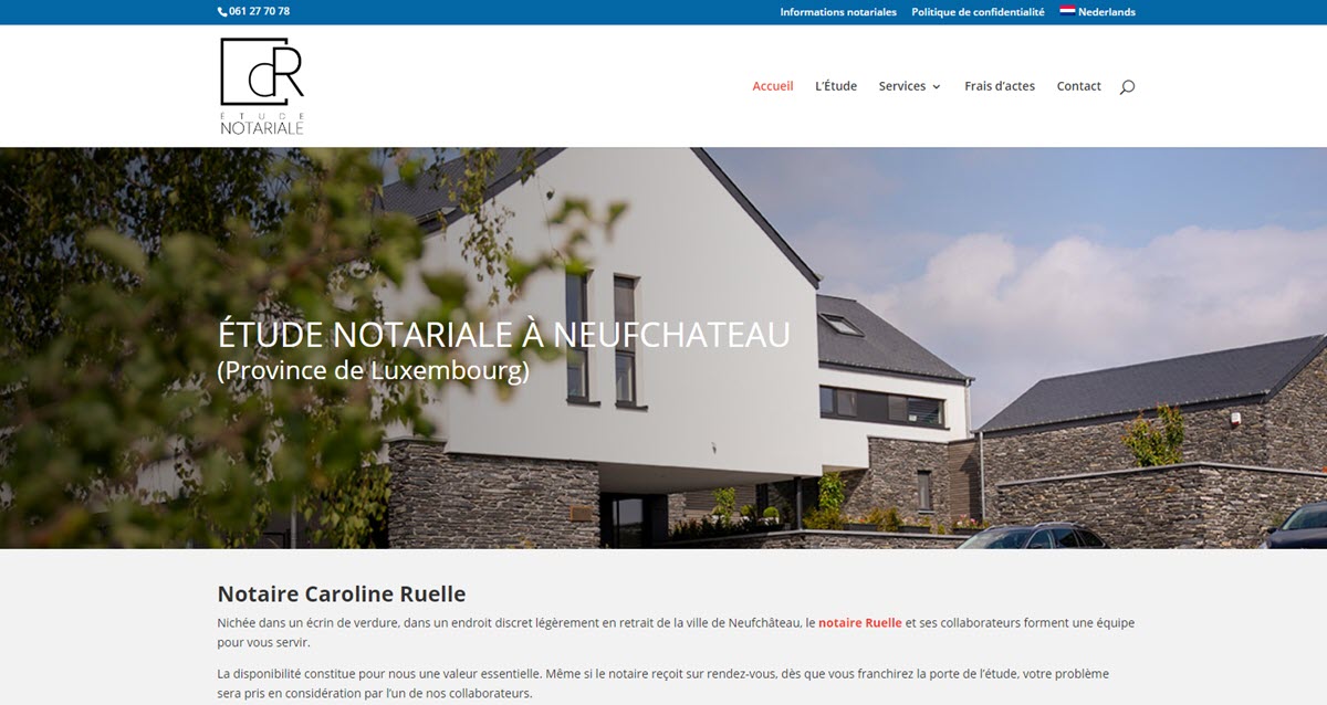 Notaire Ruelle à Neufchâteau, Province de Luxembourg